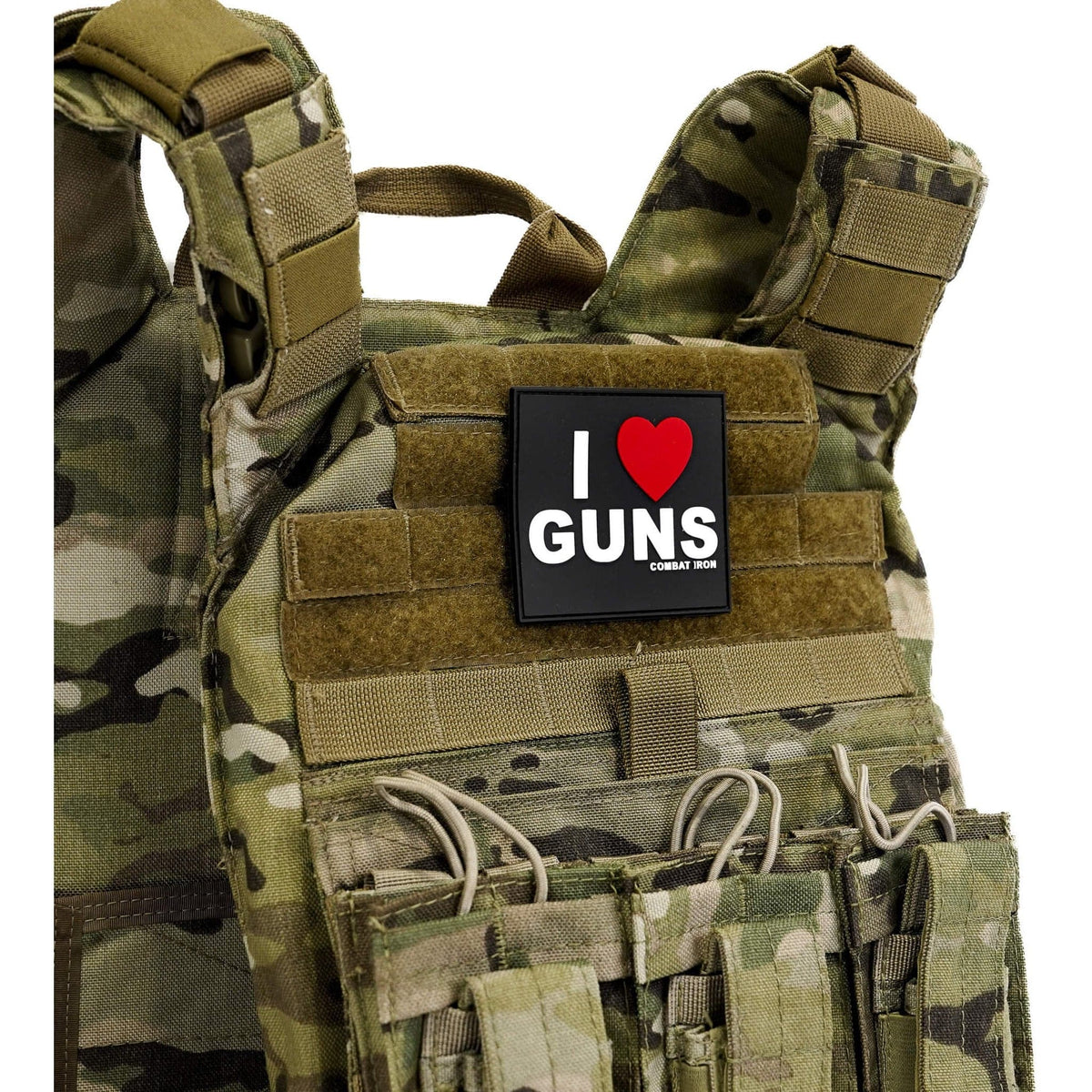 I LOVE GUNS 3D PVC PATCH – WETSU Company