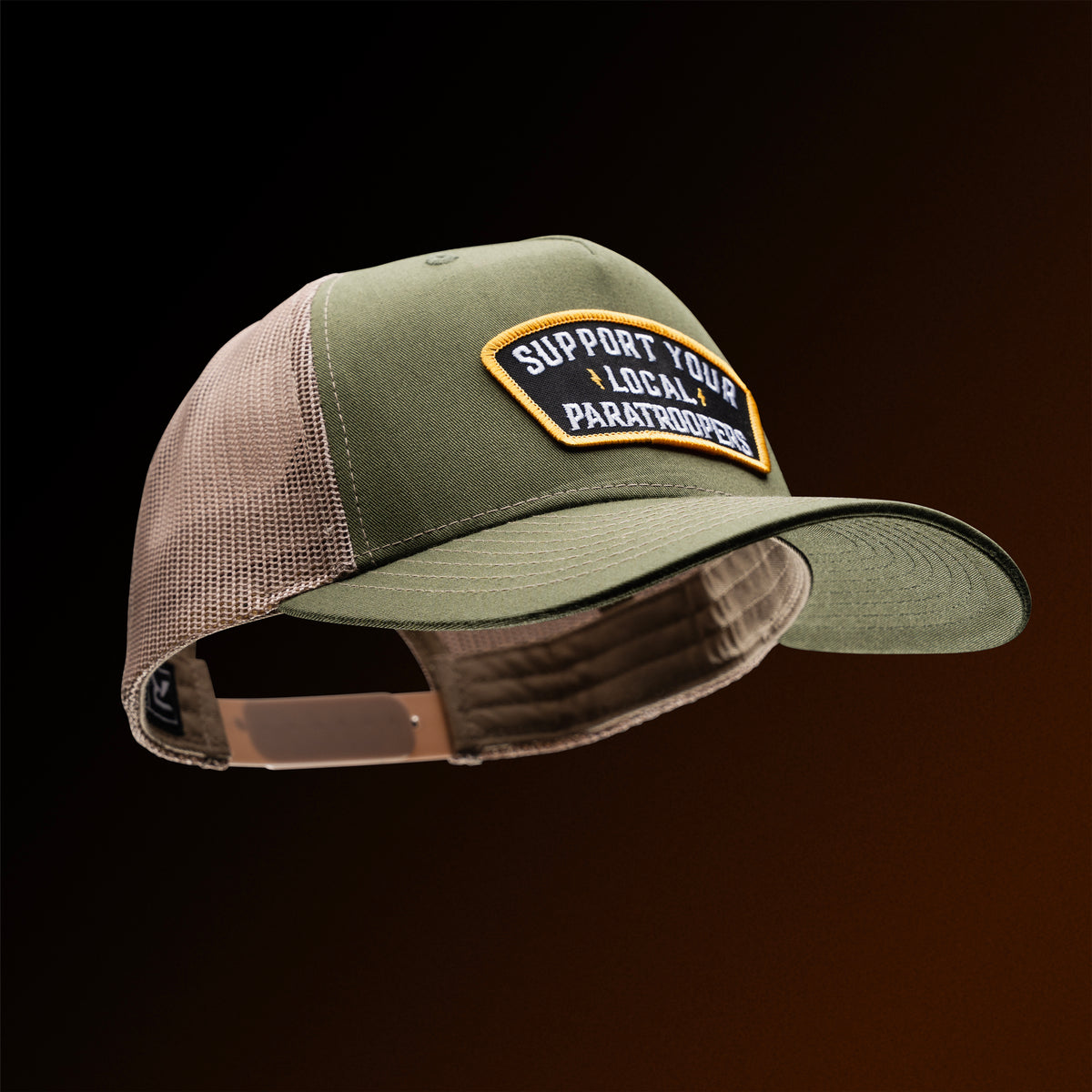 Support Your Local Paratroopers Patch Trucker Hat – WETSU Company