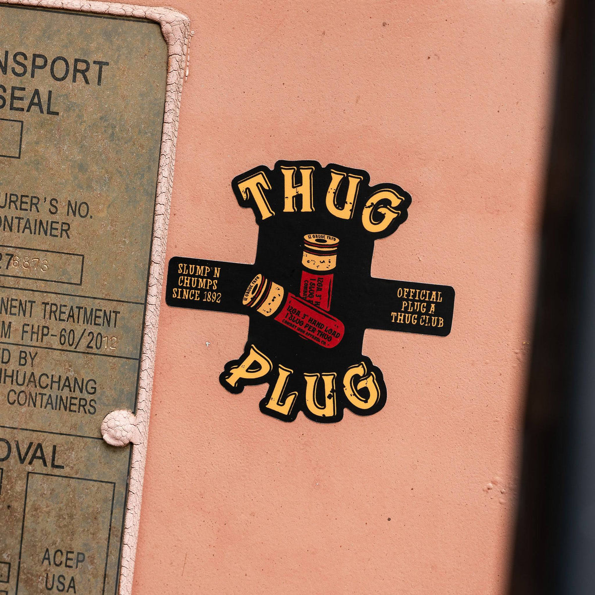 Thug Plug | Slump'n Chumps Since 1892 Decal – WETSU Company