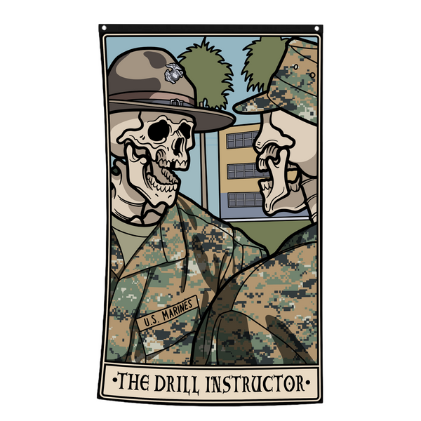 Drill Instructor Single-Sided Flag – WETSU Company