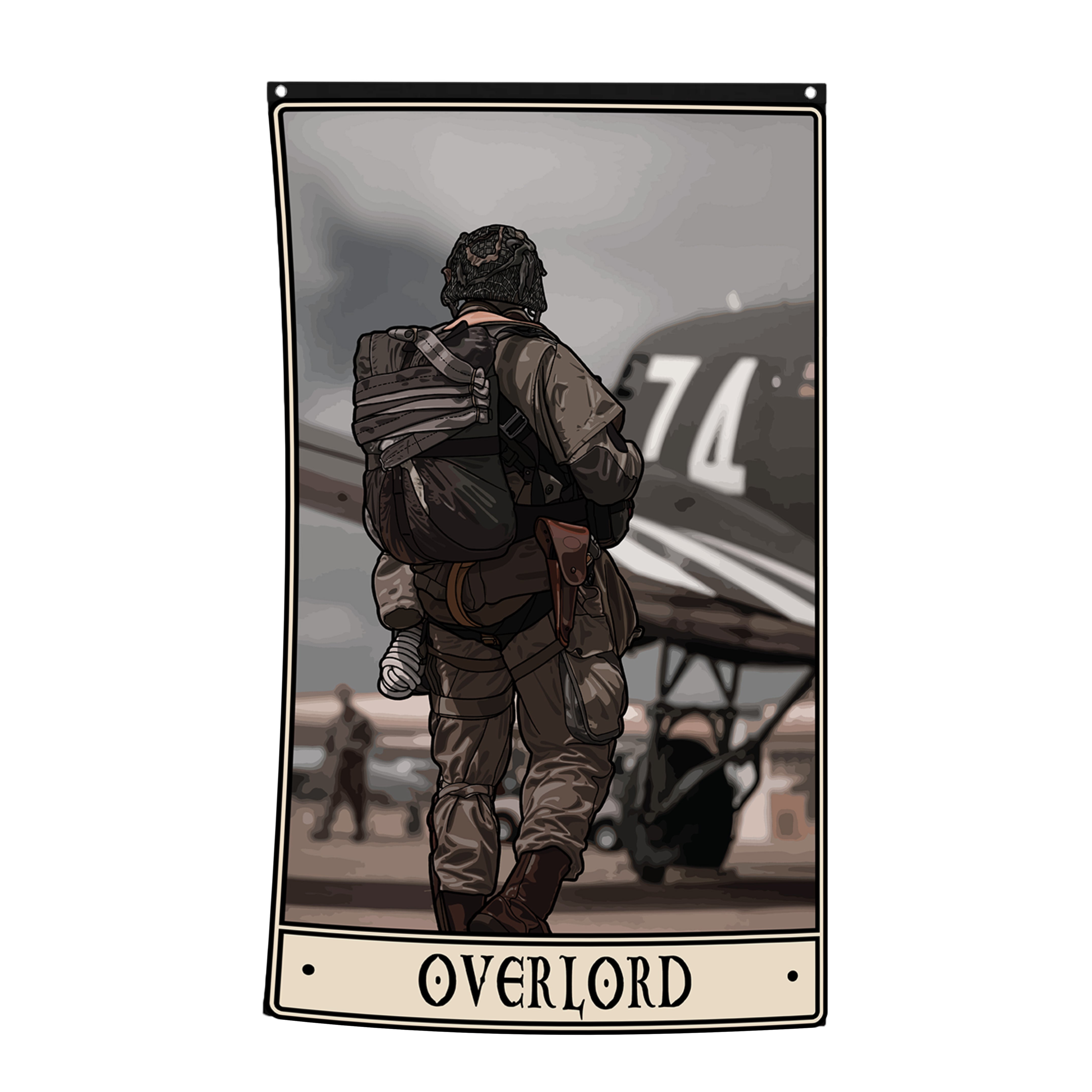 Overlord Single-Sided Flag – WETSU Company