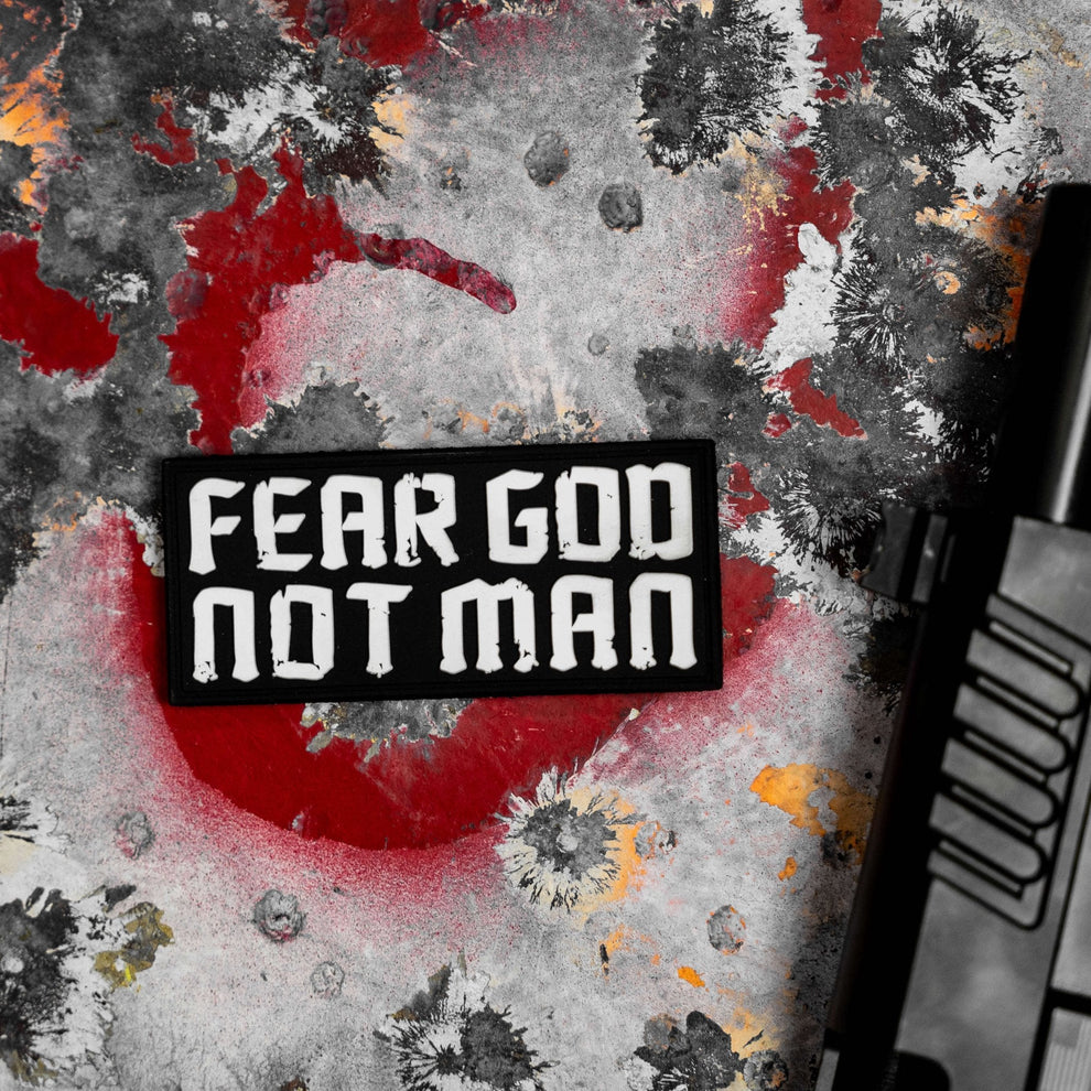 Fear God. Not Man. PVC Patch – WETSU Company