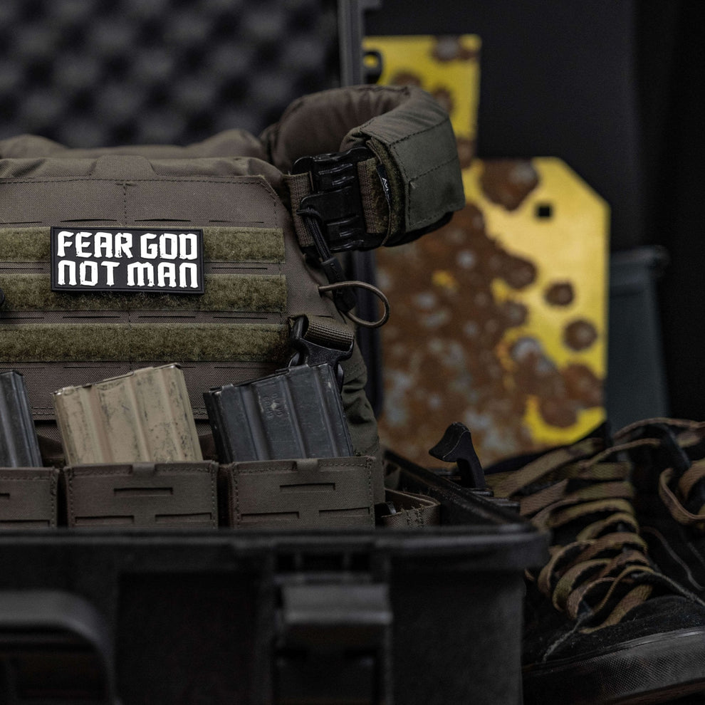 Fear God. Not Man. PVC Patch – WETSU Company