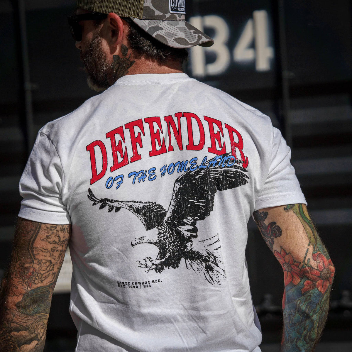 Defender Of the Homeland Eagle Men's T-Shirt – WETSU Company