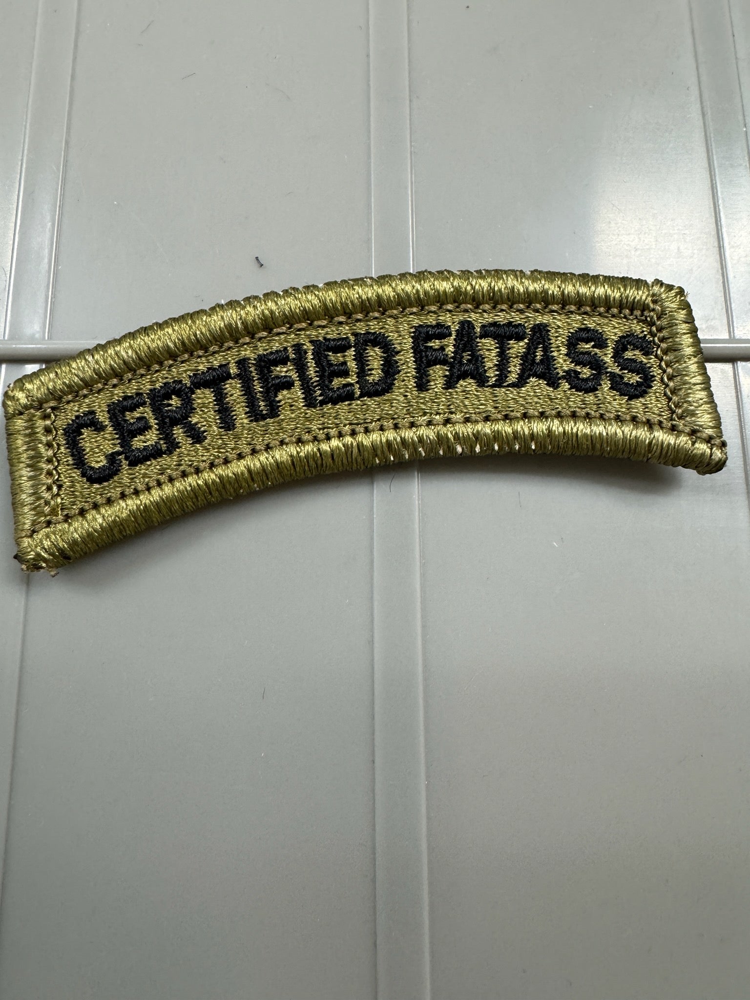 As Seen on Socials - Certified Fatass - Tab - OCP w/Black – WETSU Company
