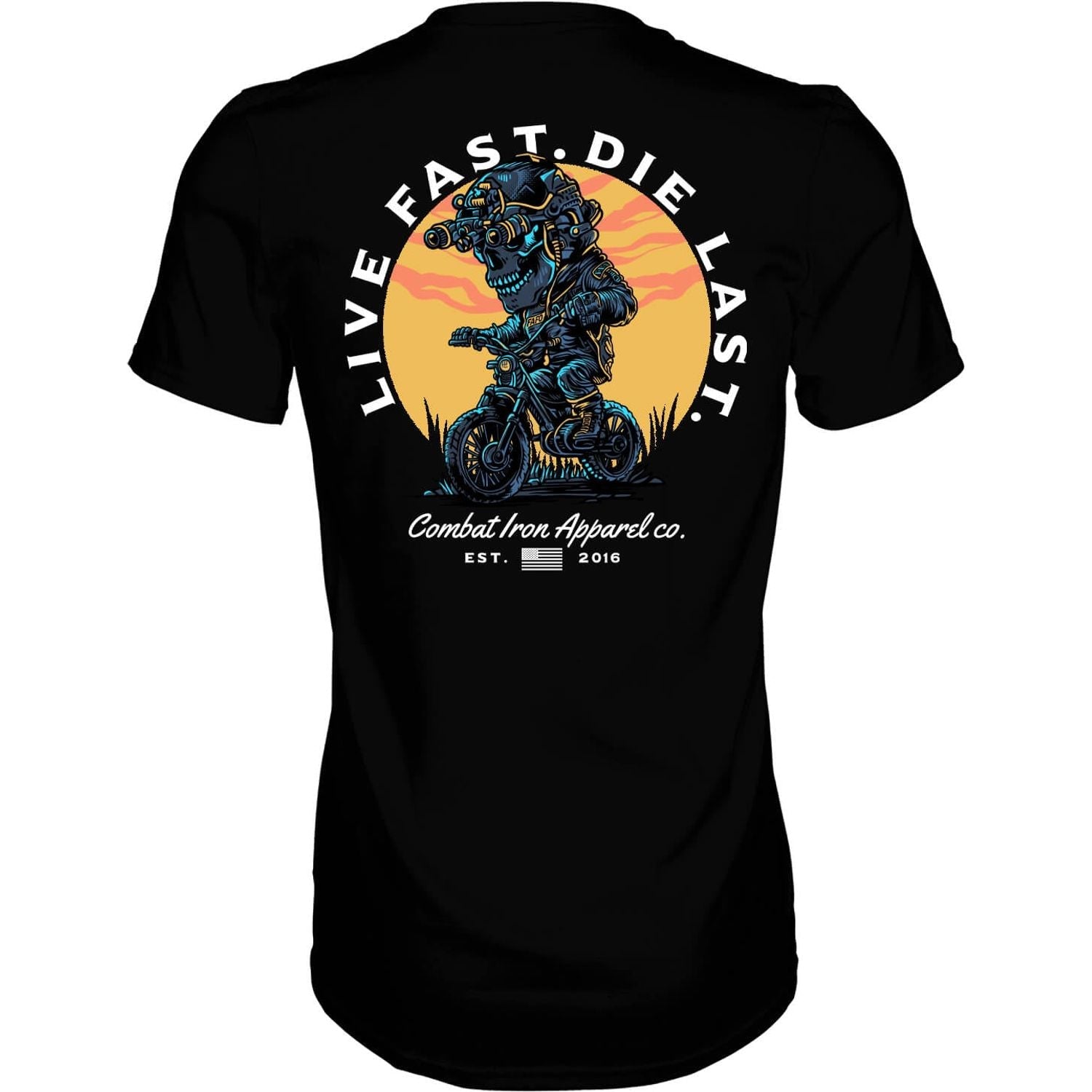 Live Fast. Die Last. Men's T-Shirt – WETSU Company