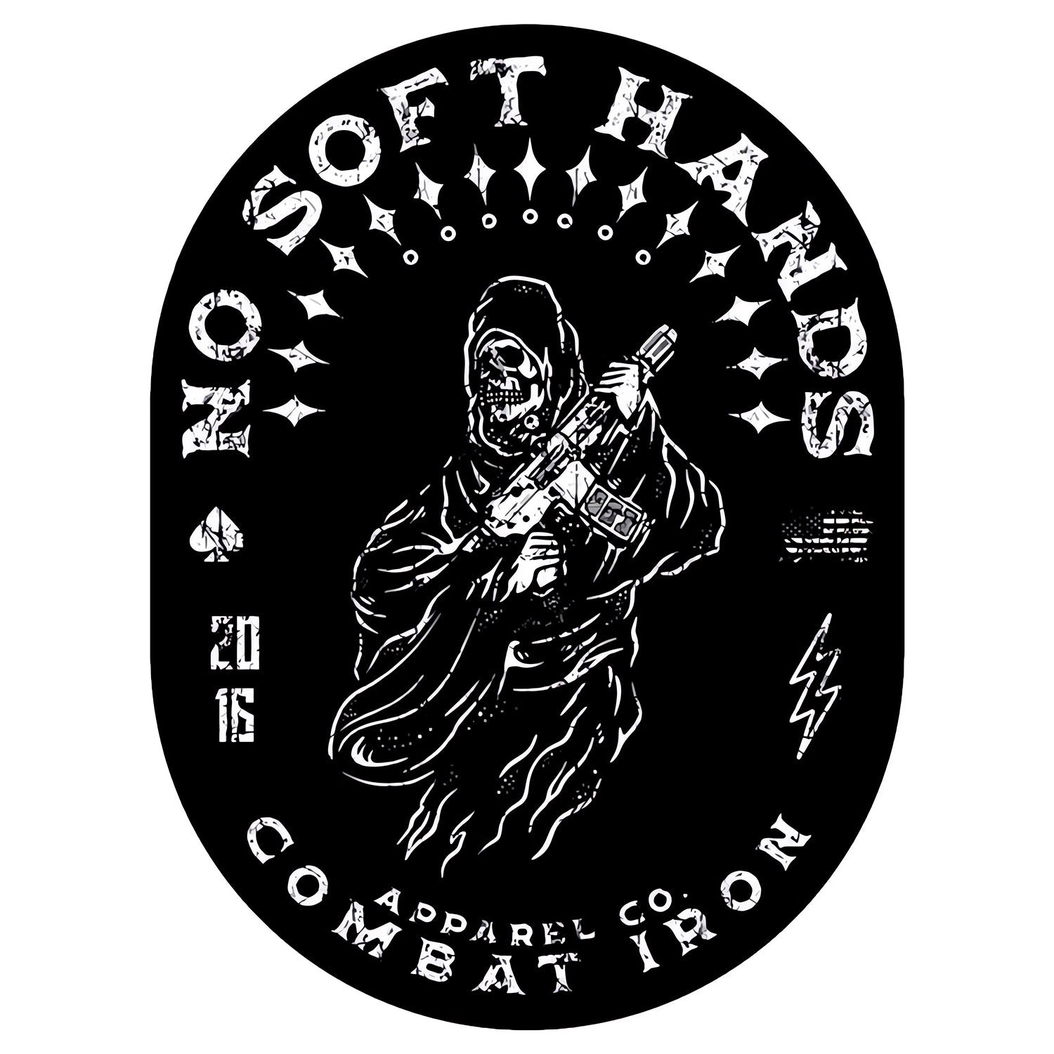 No Soft Hands Reaper Decal – WETSU Company