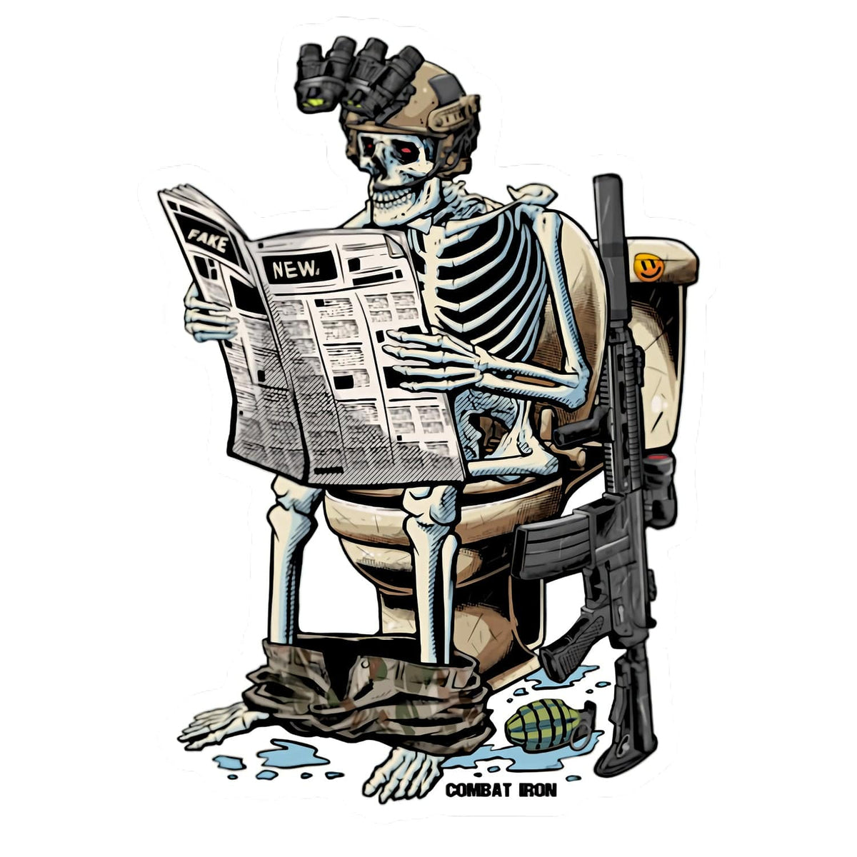 Fake News Operator Decal – WETSU Company