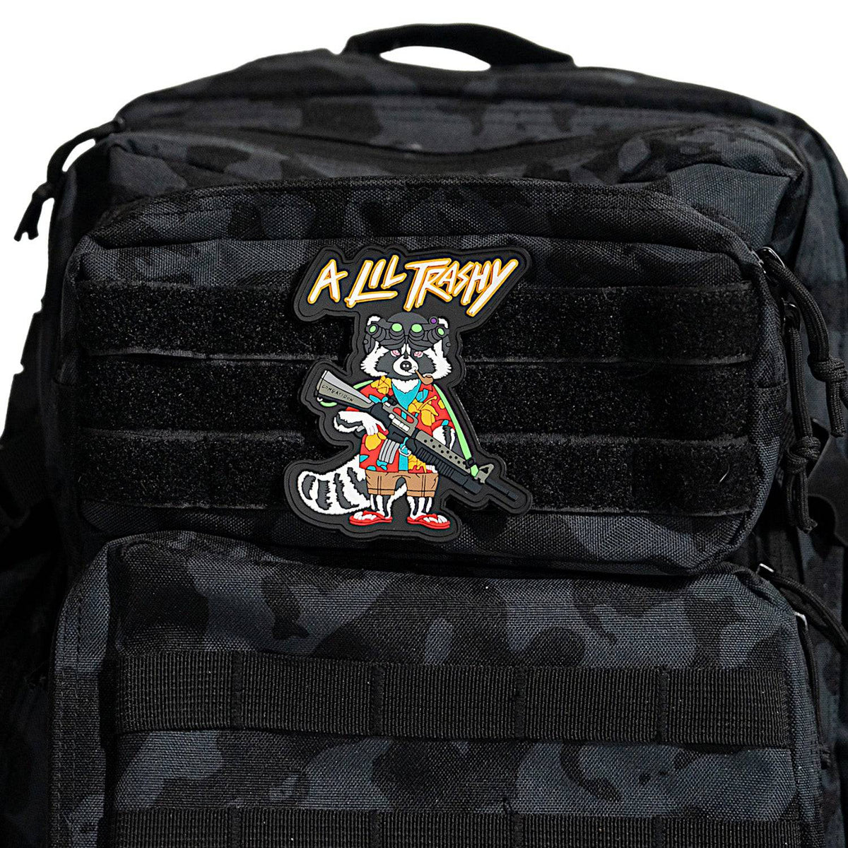 A Lil Trashy Tactical Racoon PVC Patch – WETSU Company