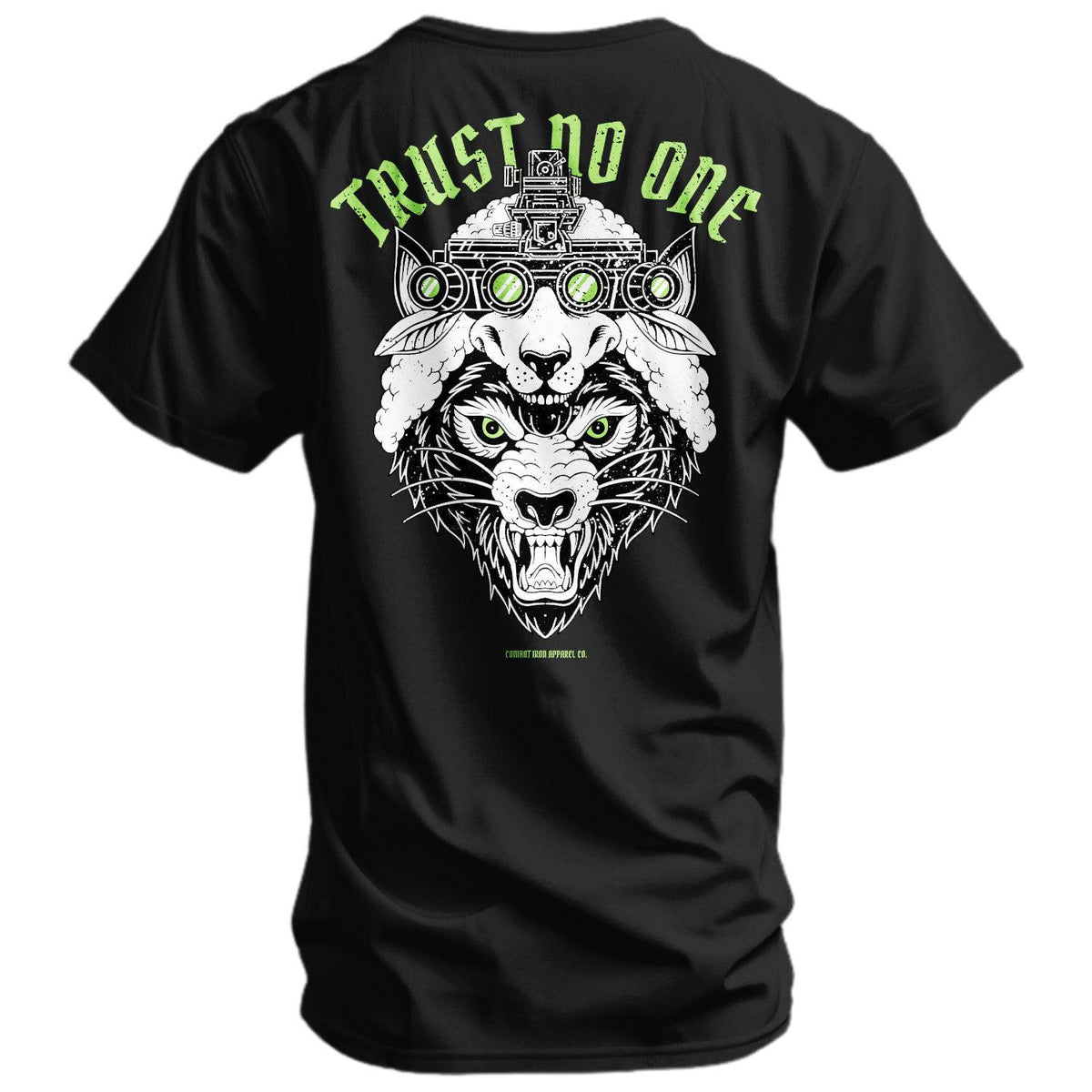Trust No One Wolf Men's T-Shirt – WETSU Company