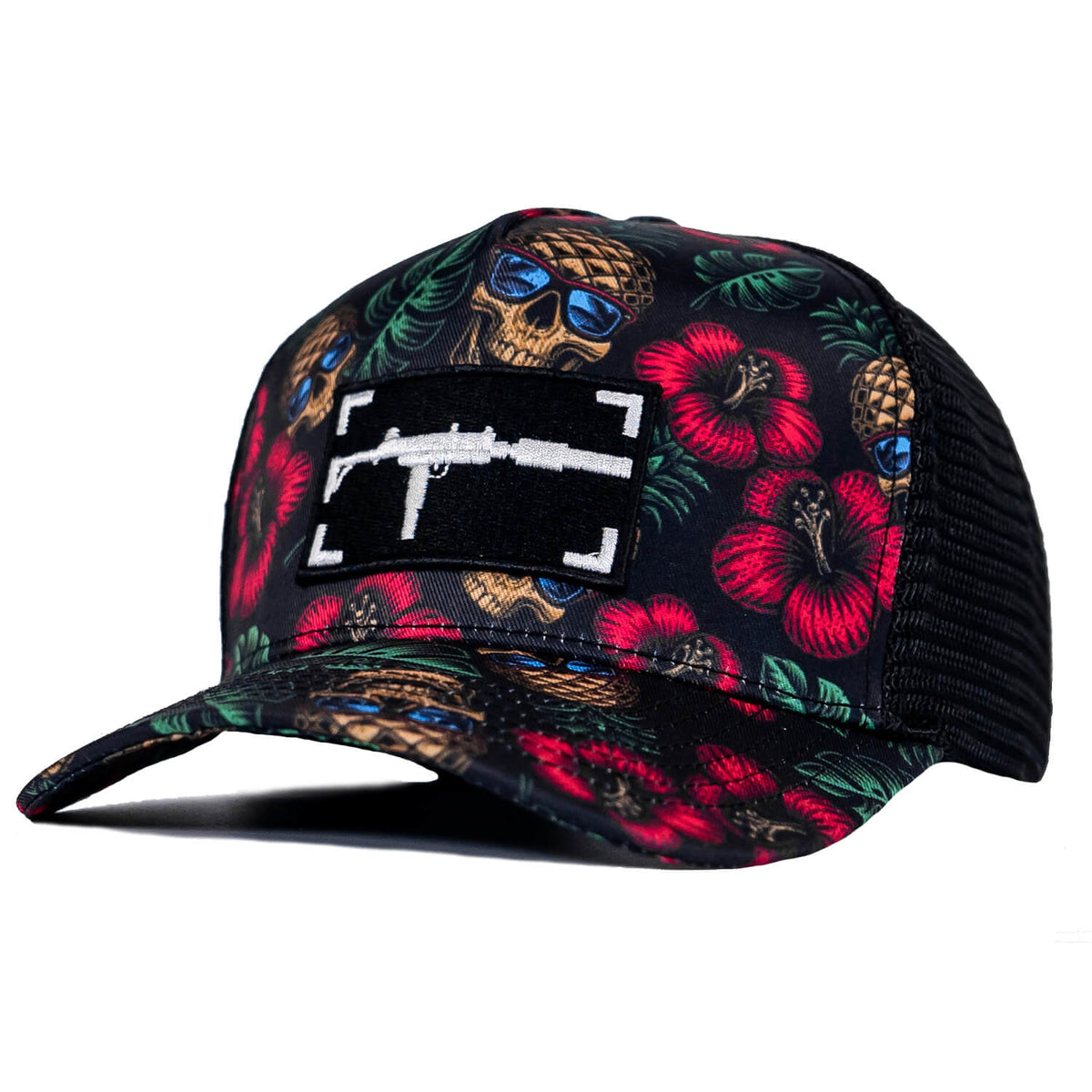 Uzi Patch Black Pineapple Express Flatbill Snapback Hat – WETSU Company