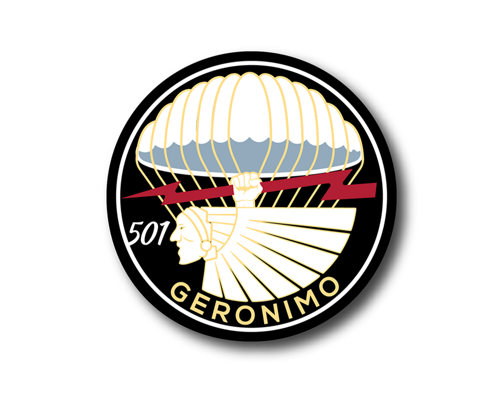 501st Geronimo Airborne Classic Premium Sticker – WETSU Company