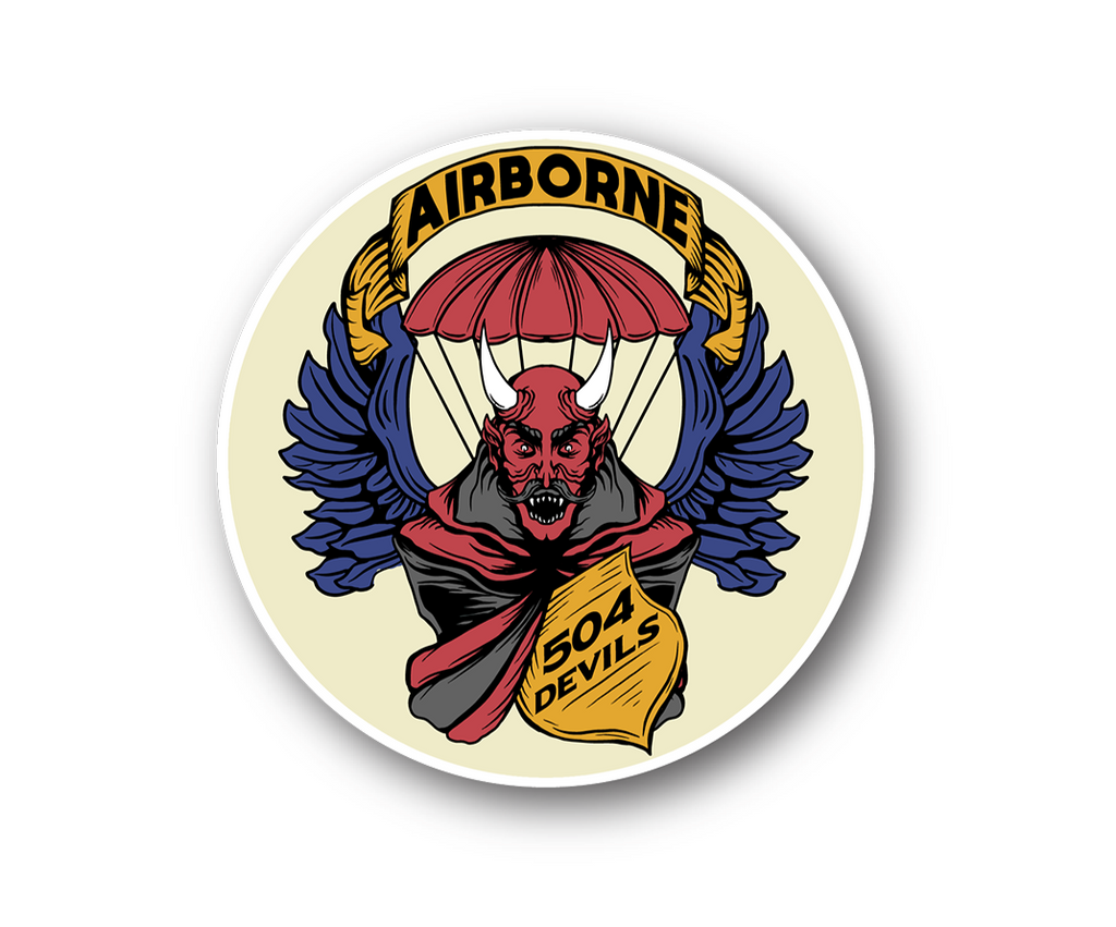 504th Devils Remastered Premium Sticker – WETSU Company