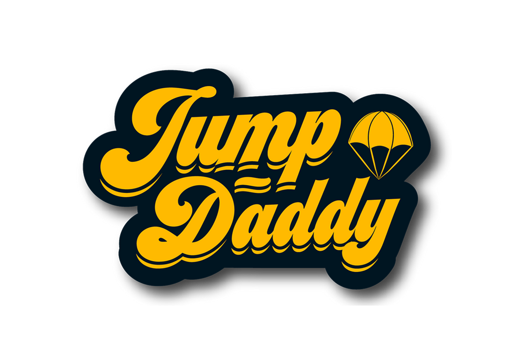 Jump Daddy Mellow Yellow Sticker | WETSU Airborne Community – WETSU Company