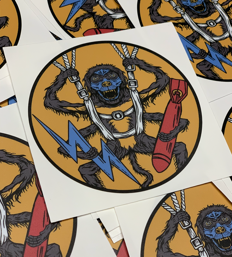 507th Spider Monkey Remastered Premium Sticker – WETSU Company